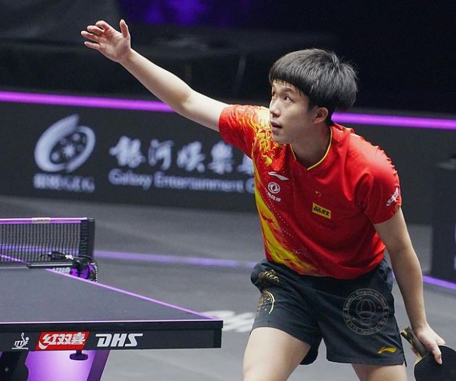 Wang Chuqin Equipment and Profile - Table Tennis Teacher